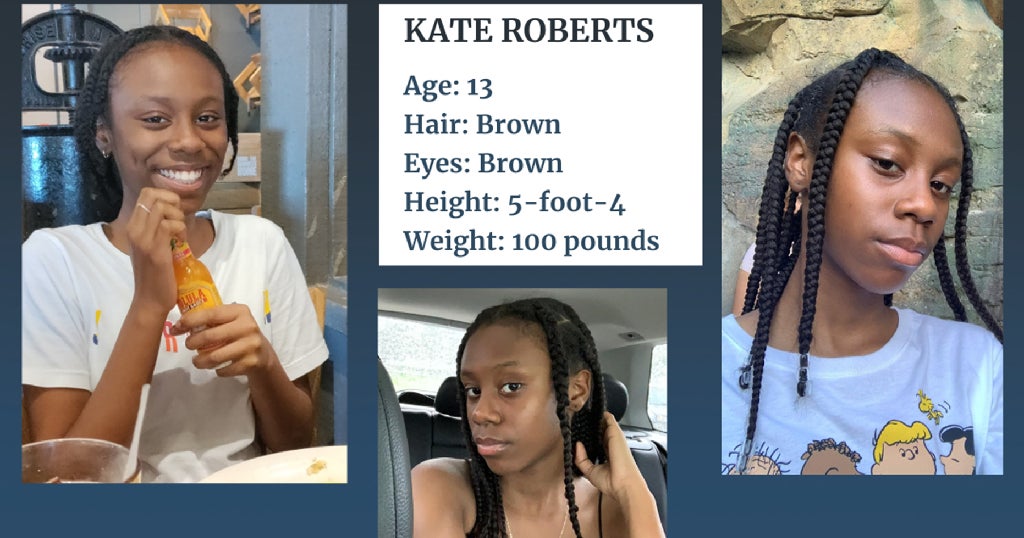 Boynton Beach Police Need Help Finding 13-Year-Old Kate Roberts - CBS Miami