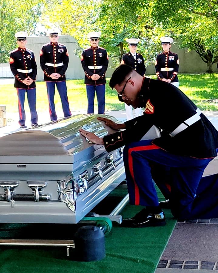 Sgt. Nicole Gee Laid To Rest At Arlington National Cemetery
