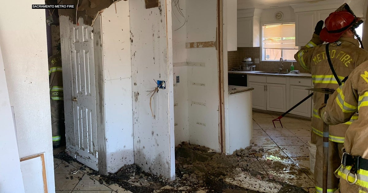 Rosemont Home Damaged In Fire - CBS Sacramento