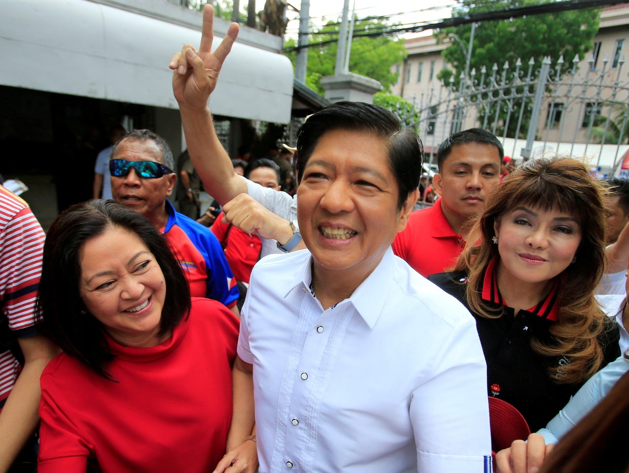 Son of late Philippine dictator Ferdinand Marcos running for president ...