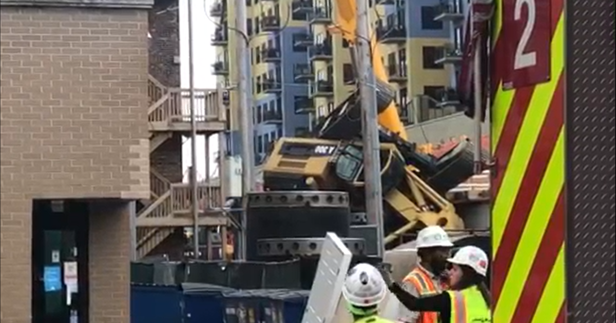 Drill Rig Collapse At CTA Bryn Mawr Station Halts Trains, Damages Power ...