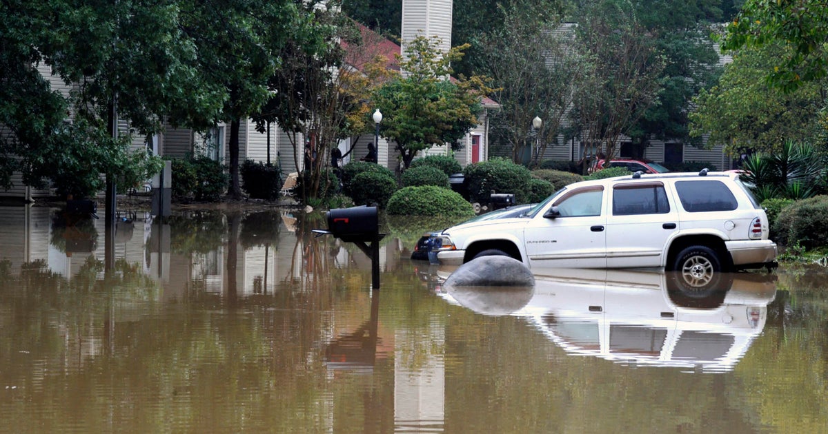 4 dead and dozens left stranded in "unprecedented" Alabama floods - CBS ...