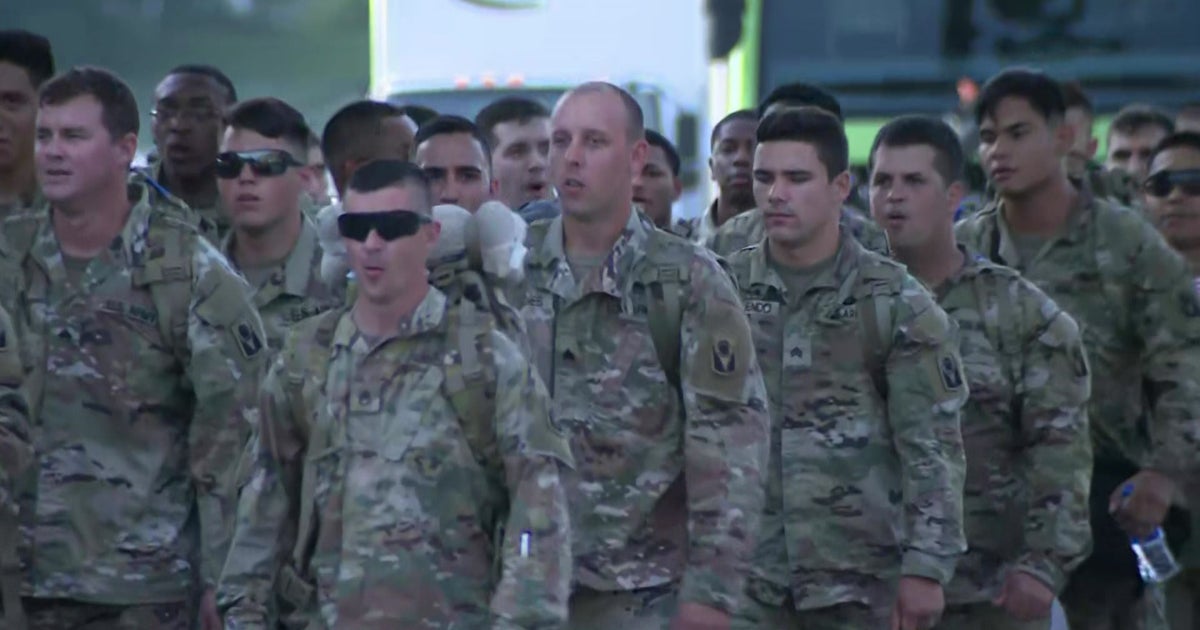 450 Florida National Guard Begin Deployment On Mission To The Middle ...