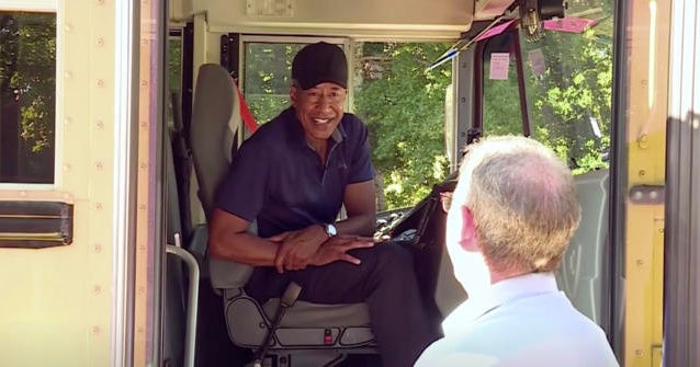 Retired FBI employee becomes school bus driver amid shortage - CBS News
