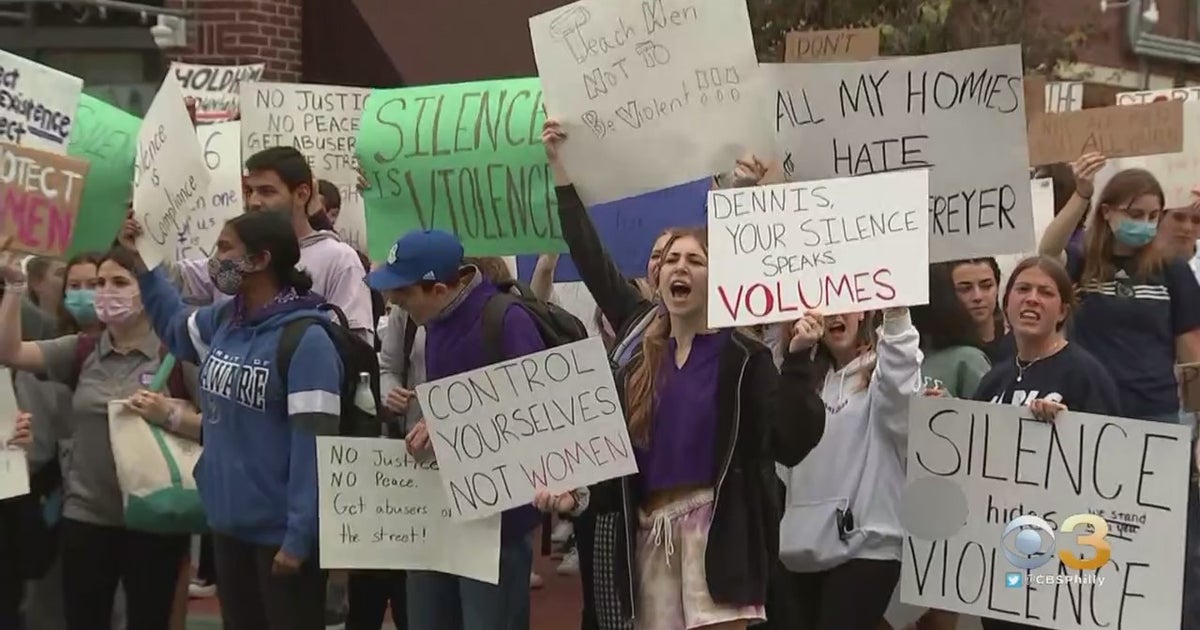University Of Delaware Students Protest After Student Viciously ...