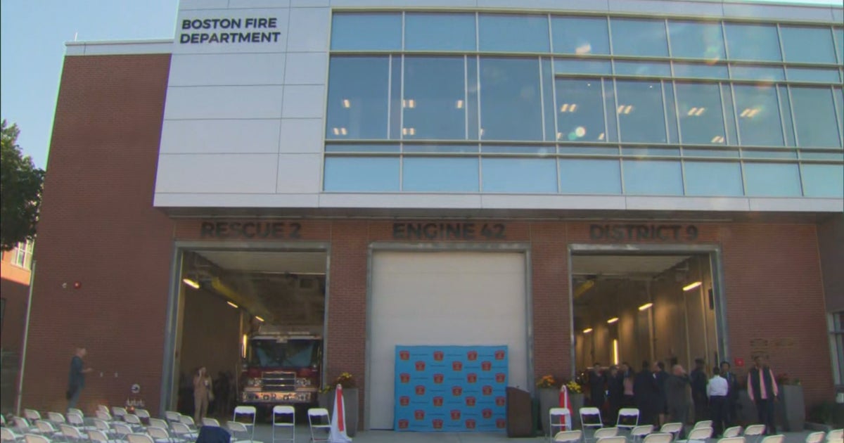 Boston Opens First New Firehouse In More Than 30 Years - CBS Boston