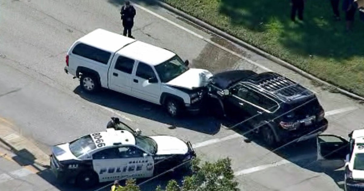 Dallas Police Chase Ends With Stolen Car Suspect In Custody, No ...
