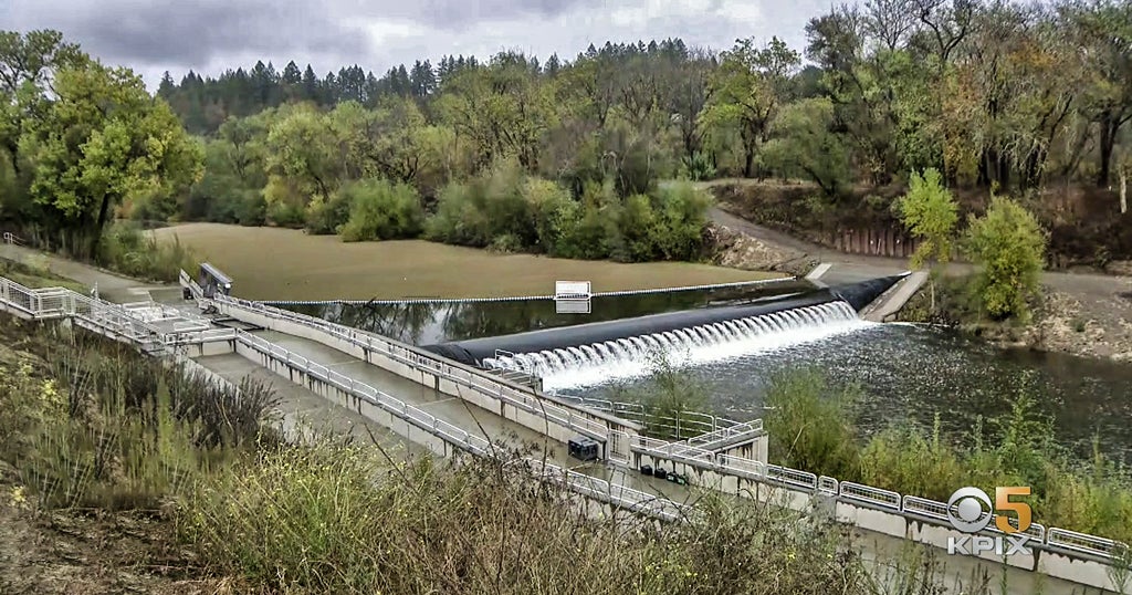 Russian River Rubber Dam Deflated Due to Impending Storm - CBS San ...