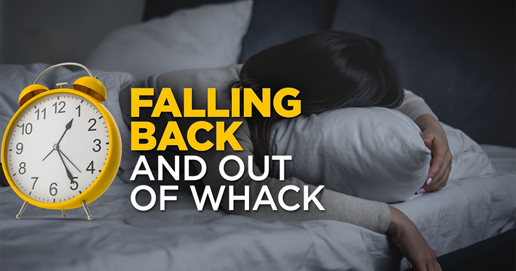 Falling Back And Out Of Whack: Adapting To The Return To Standard Time ...