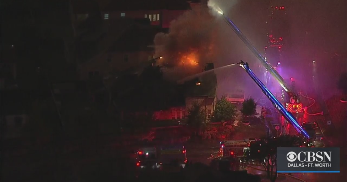 Plano Firefighters Determine Lightning To Blame For Massive House Fire ...