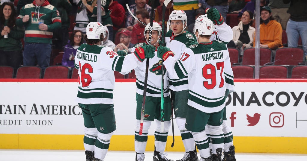 Wild Win 4th Straight, 5-2 Over Coyotes - CBS Minnesota
