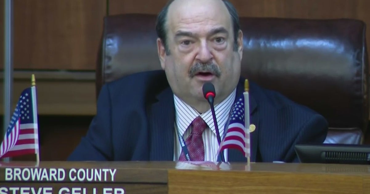 Outgoing Broward Mayor Steve Geller Says Pandemic Not Over - CBS Miami