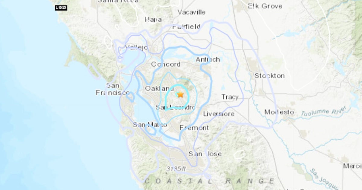 East Bay Rattled By 3.8-Magnitude Quake; Shaking Felt All The Way To ...
