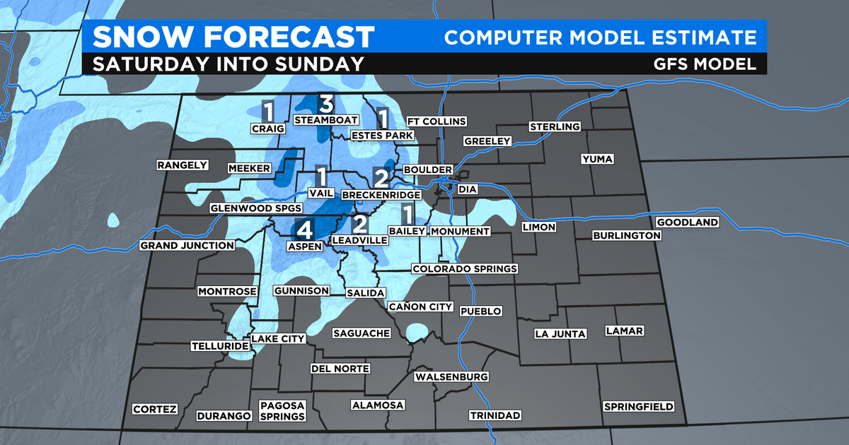 Colorado Weather: Turning Cooler This Weekend With Light Mountain Snow ...