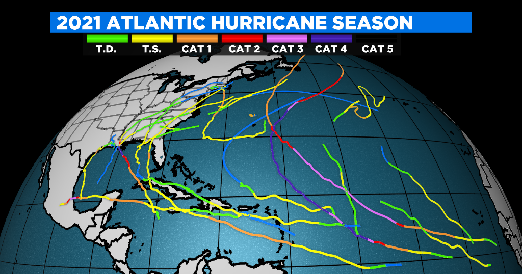 2021 Hurricane Season Coming To An End - CBS Miami