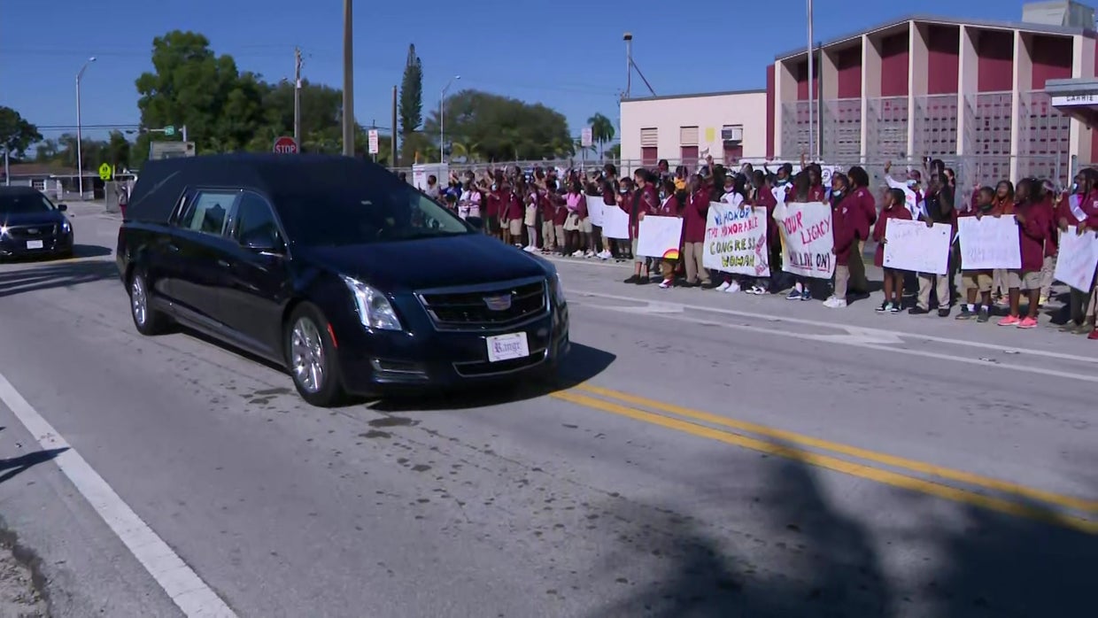 Photos: Carrie Meek's Funeral Procession and Service