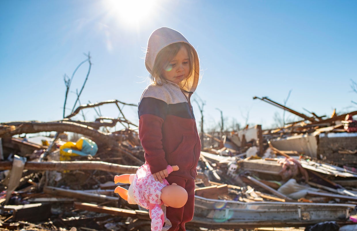 Devastating photos of tornado damage