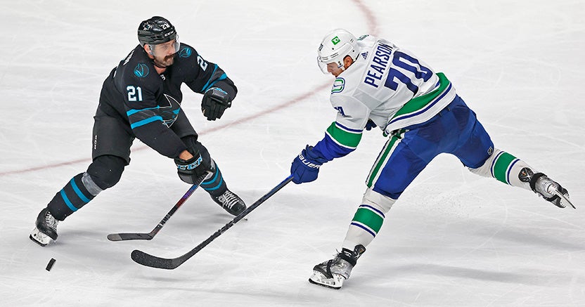 Canucks Surge Past Sharks 5-2 - CBS San Francisco