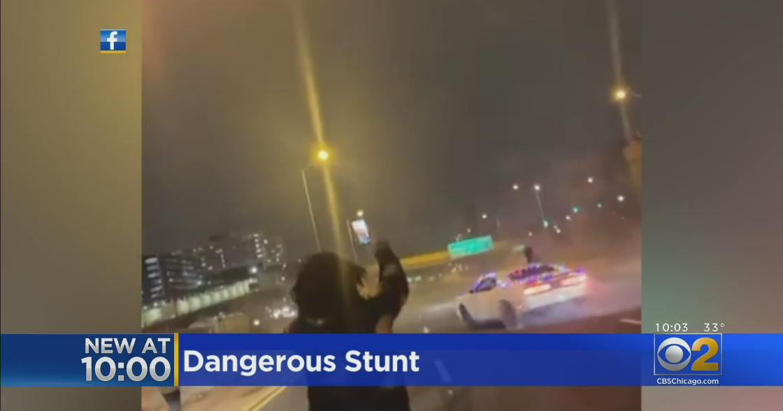 Drivers Shut Down Eisenhower Expressway To Perform Dangerous Stunts ...
