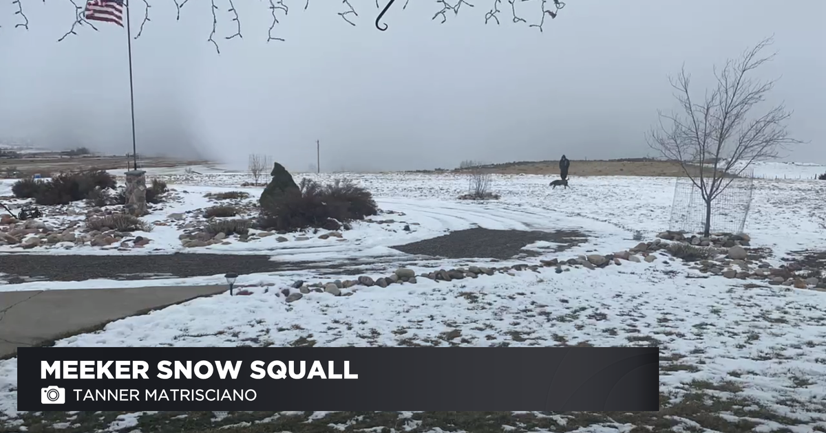 Colorado Weather: Snow Squalls And Dust Storms - CBS Colorado