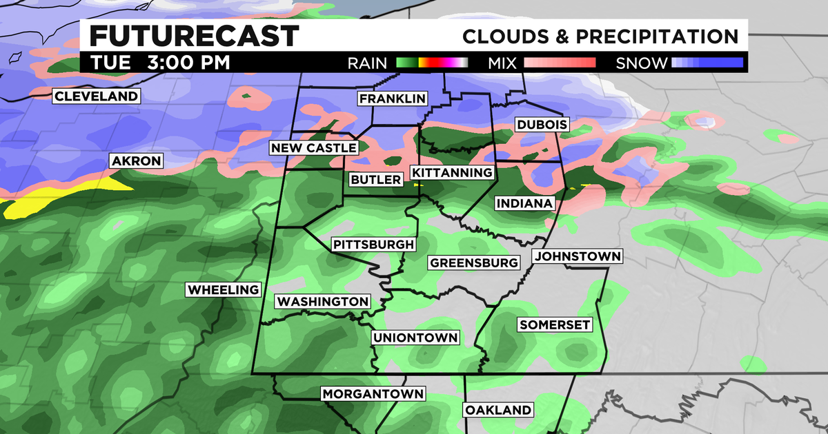 Pittsburgh Weather: Rain Chances, Cool Temperatures - CBS Pittsburgh