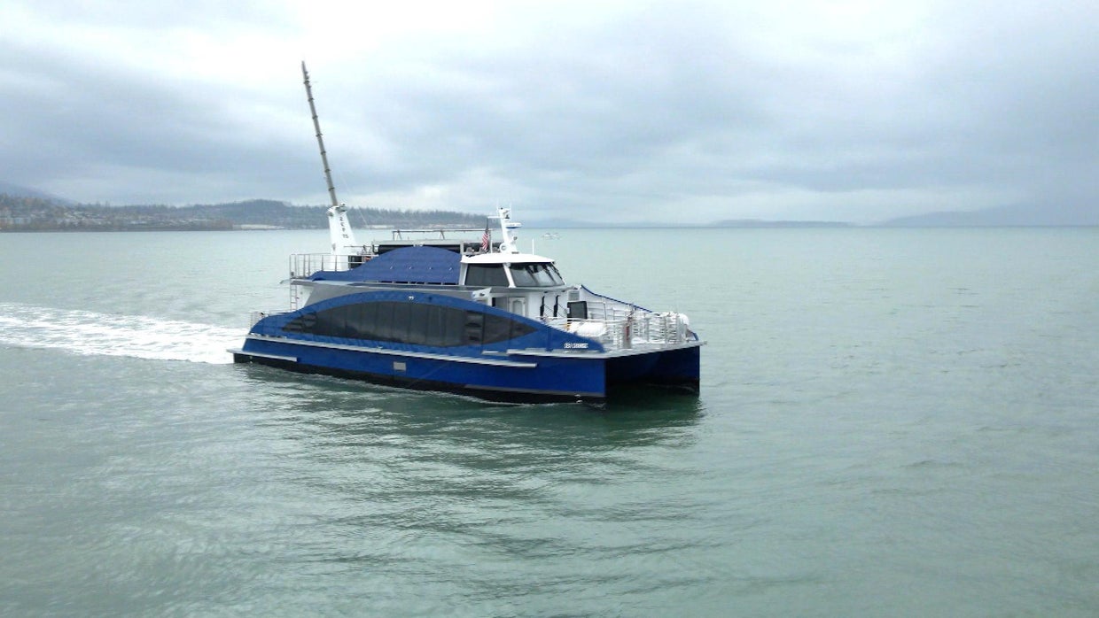 Hydrogen-powered ferry to debut in San Francisco - CBS News