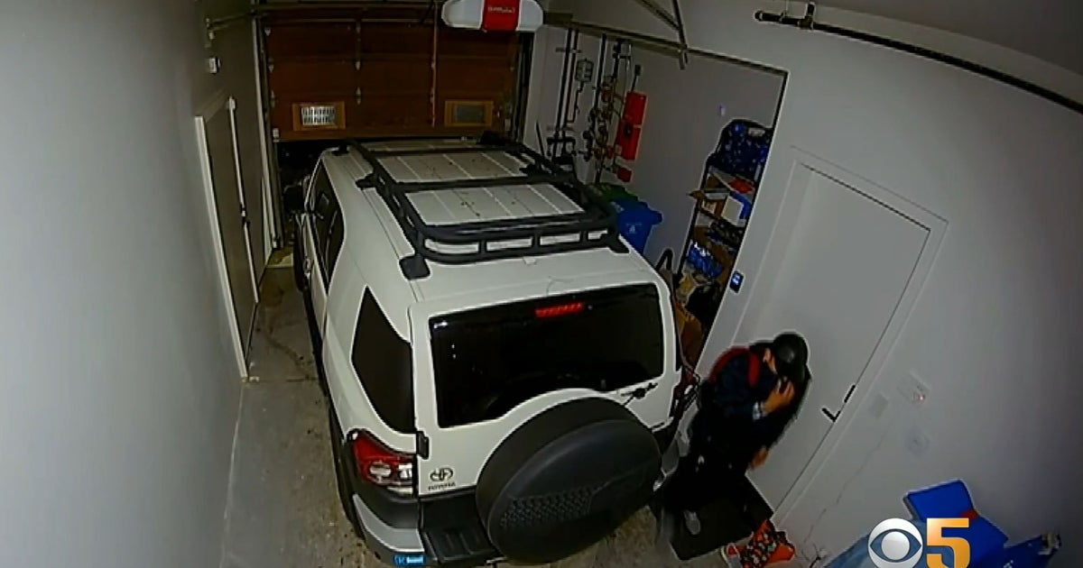Video: Brazen Thieves Break Into Home Garages in San Francisco - CBS ...