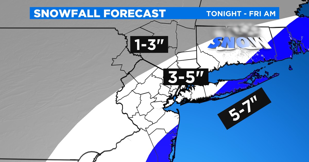 SNOW TIMELINE: Worst Period Of Snowfall Expected Friday Morning With 2 ...