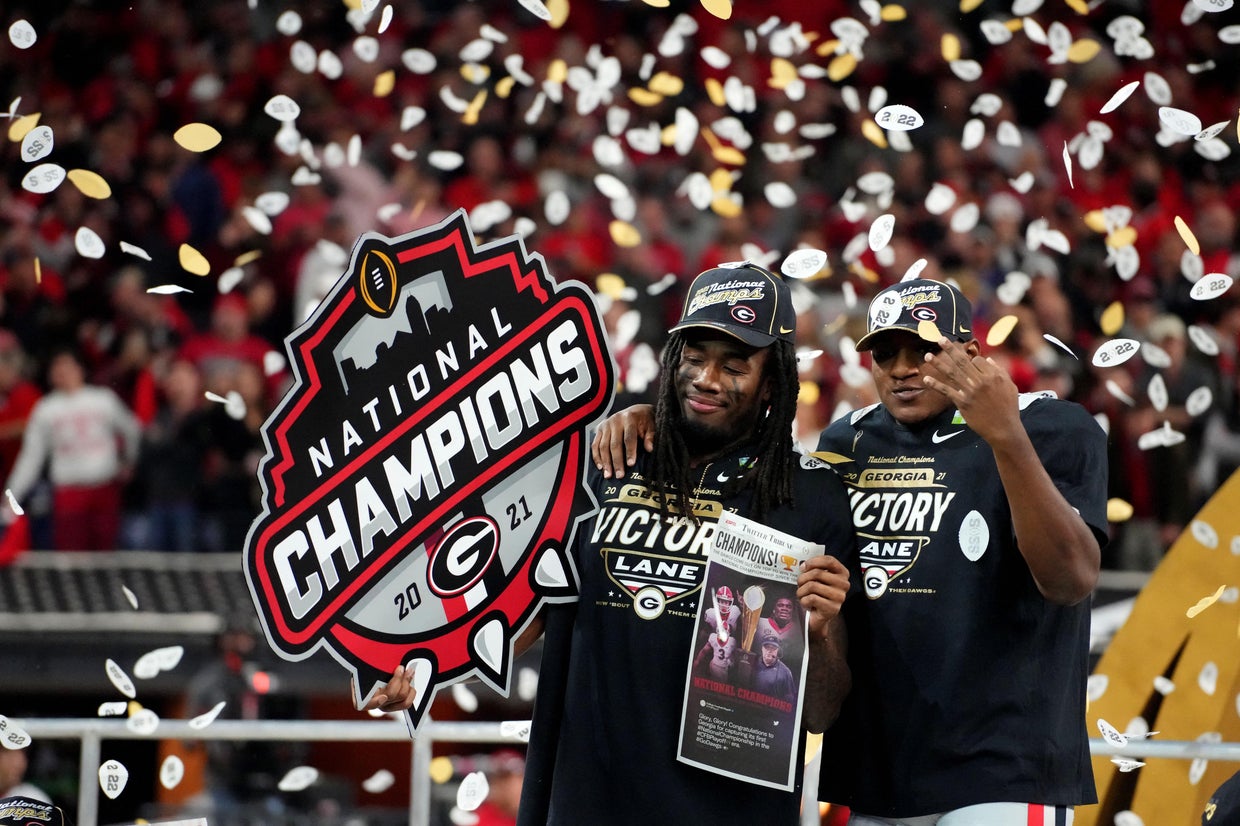 Georgia Bulldogs win first college football national title since 1980 ...