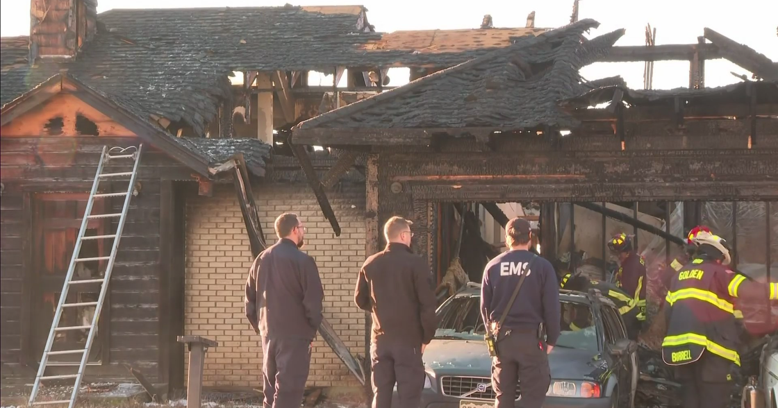 Body Found At Site Of House Fire In Golden - CBS Colorado