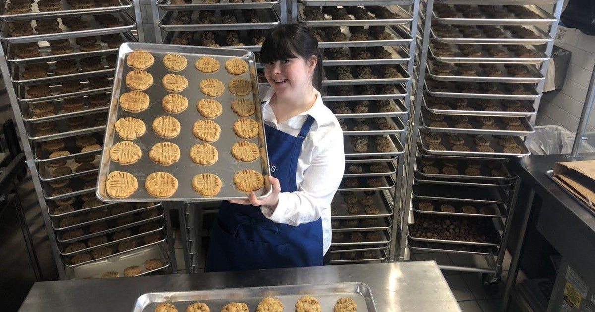 Collette Divitto, CEO with Down syndrome, runs successful cookie ...