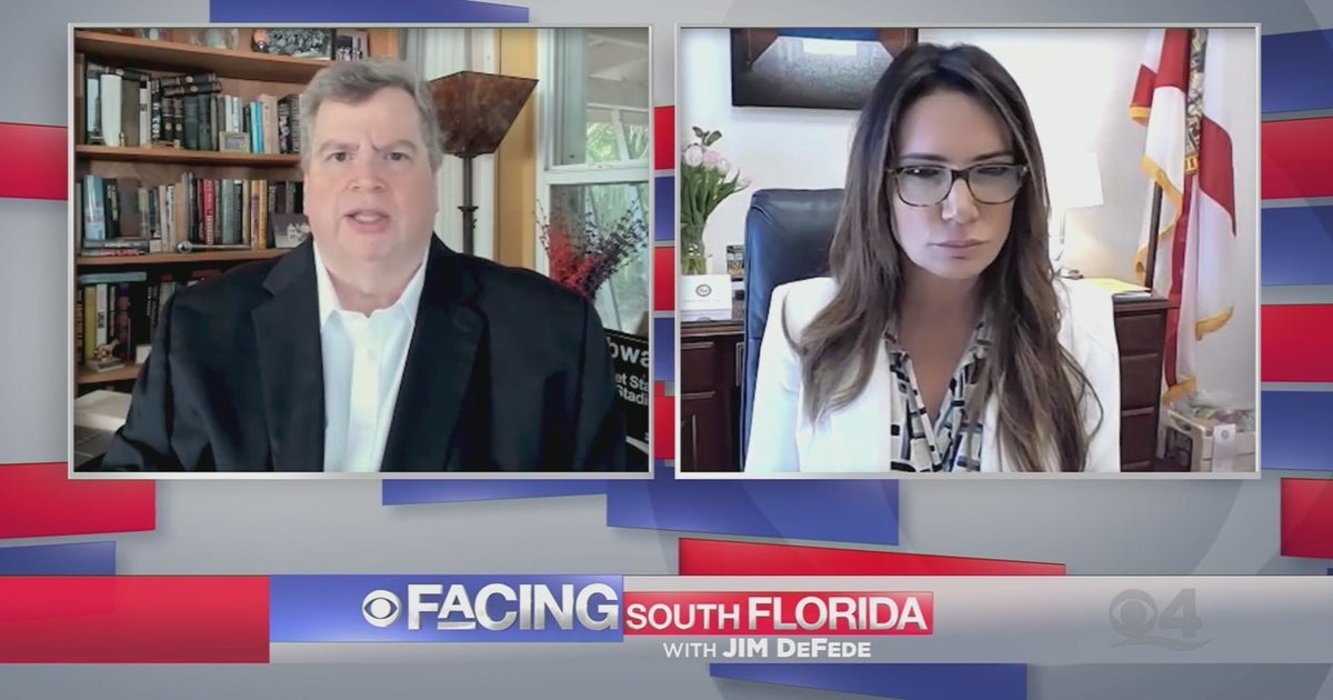 Facing South Florida: 1-On-1 With State Sen. Ileana Garcia - CBS Miami