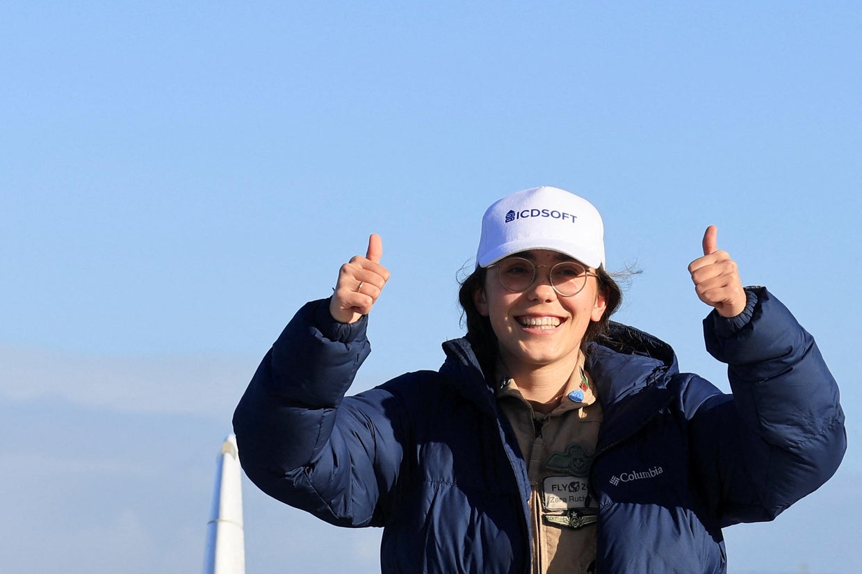 Zara Rutherford, 19, sets record for youngest woman to fly solo around ...