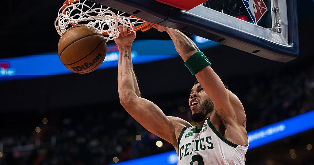 Jayson Tatum Busts Out Of His Shooting Slump With Scoring Clinic ...