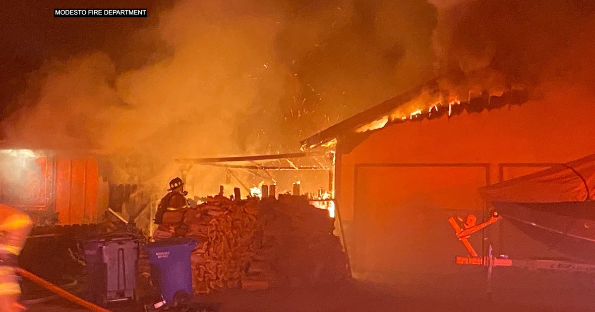 Fire Starts Between Two Homes In Ceres, Spreads To Attics; Several ...