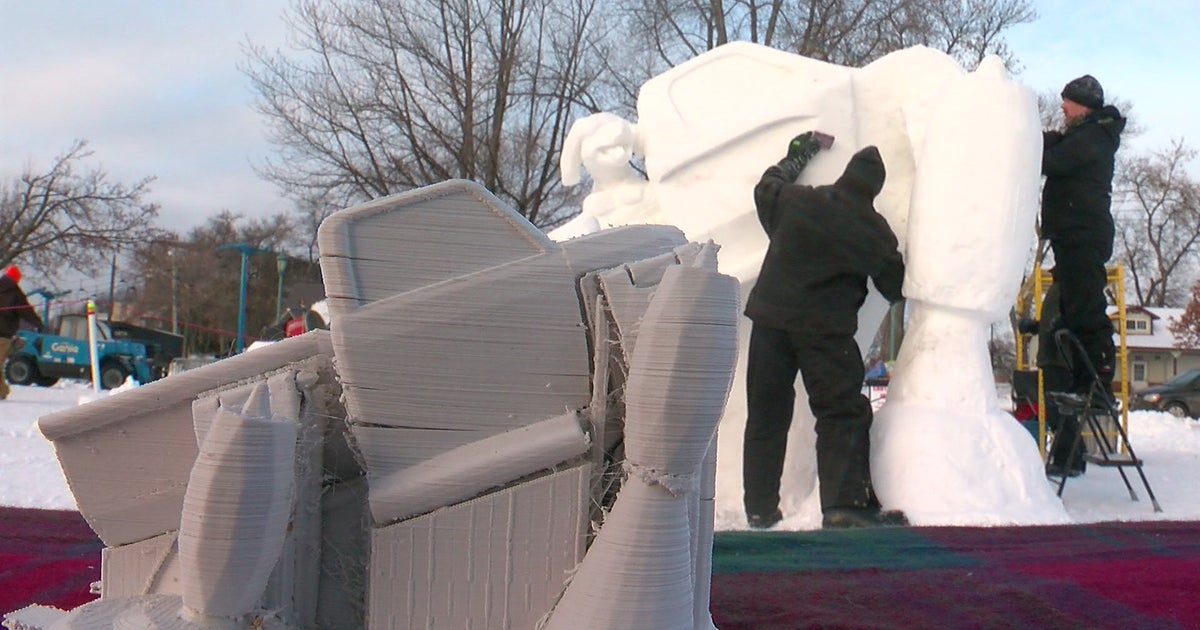 'Laugh At Winter': Snow Sculptures At Winter Carnival Create Sense Of ...