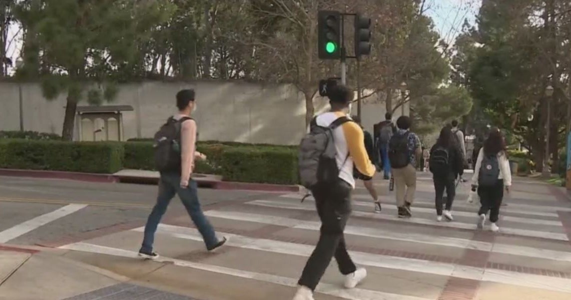 In-Person Classes Resume At UCLA, UC Irvine - CBS Los Angeles