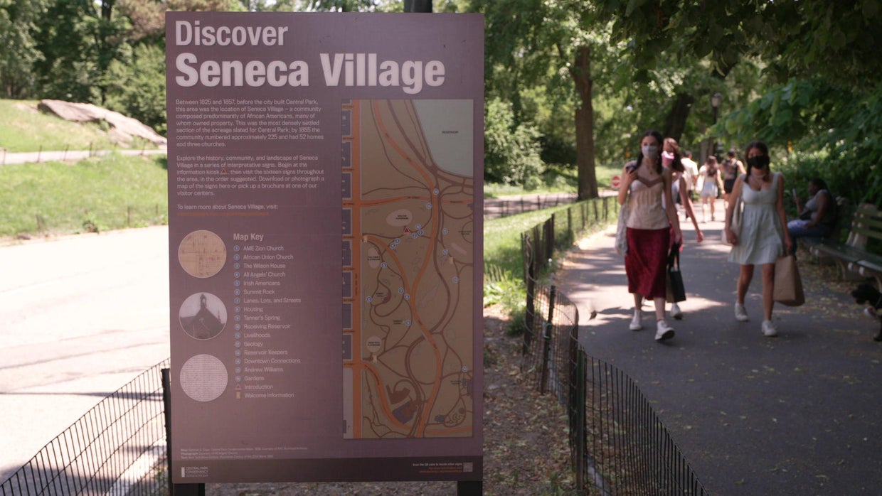 Uncovering the history of Seneca Village in New York City - CBS News