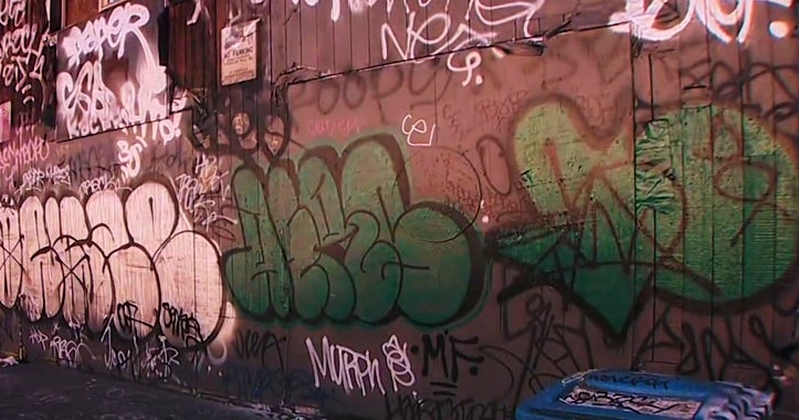Graffiti Mob Targeting San Francisco Mission District Businesses - CBS ...