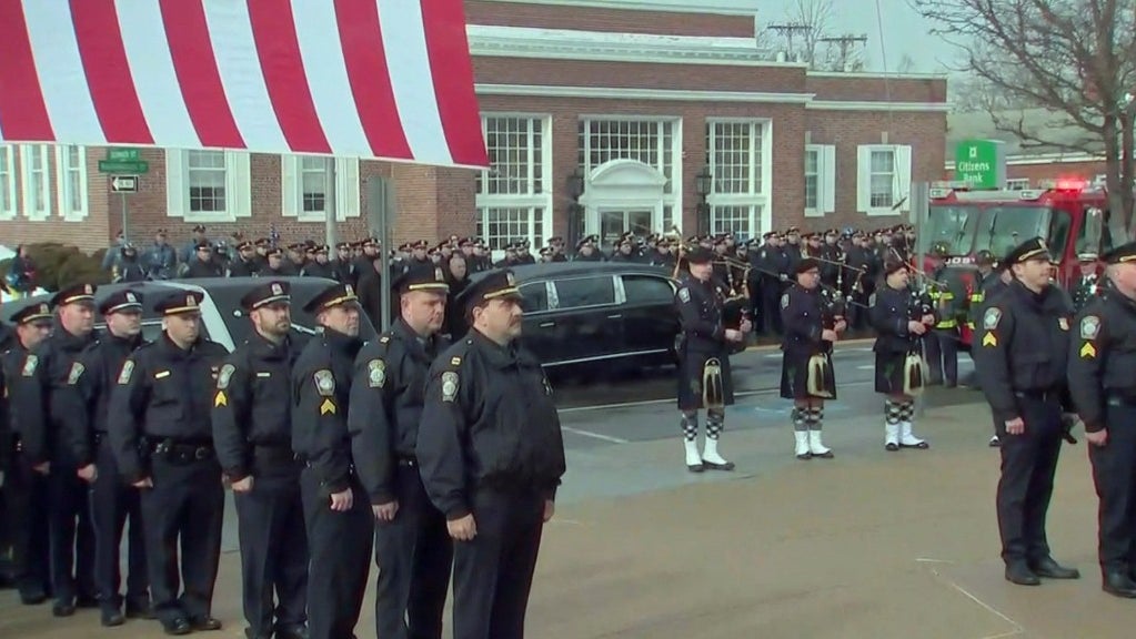 Boston Police Officer John O'Keefe Remembered At Funeral In Braintree ...
