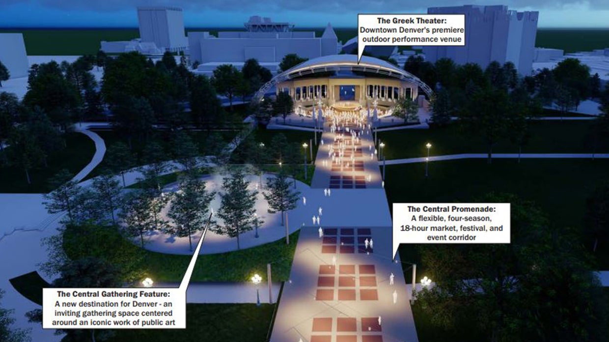 'Civic Center Next 100' Plan Includes Central Plaza, Water Feature ...