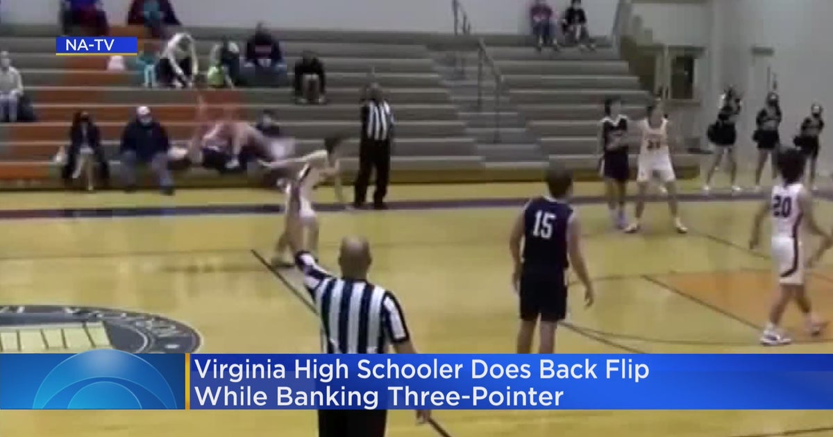 Virginia High School Senior Makes Trick Shot That Goes Viral - CBS Chicago