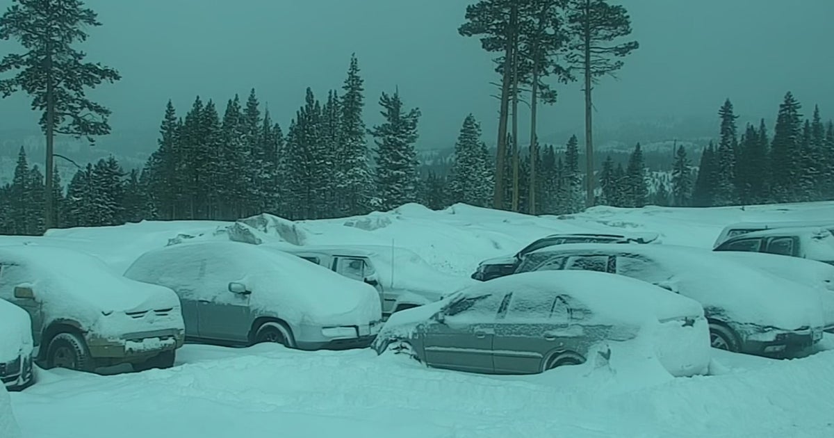 Record Winter Dry Streak Snapped In The Sierra - CBS Sacramento