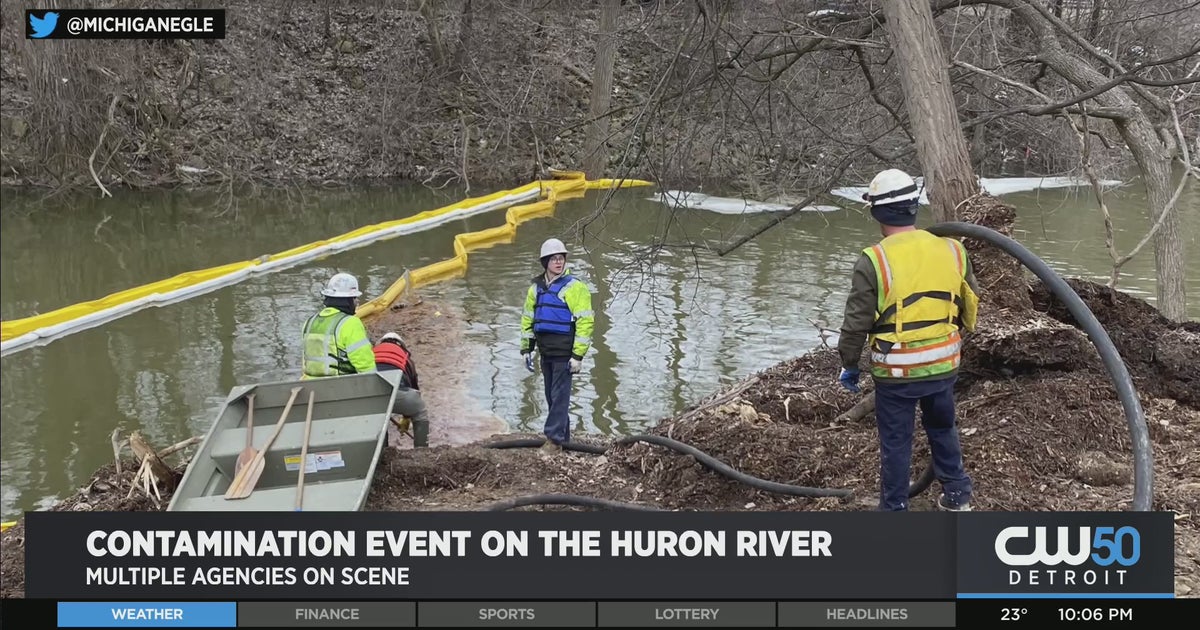 Officials Investigate Source Of Huron River Contamination In Flat Rock ...