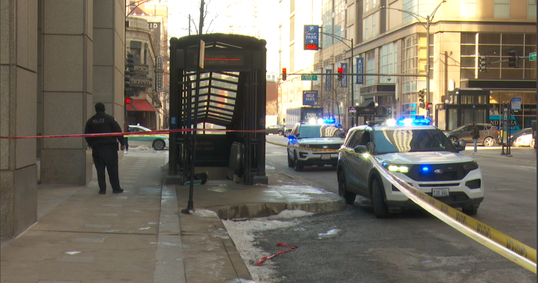 CTA Passenger Hit With Gun, Shots Fired At Grand Red Line Stop - CBS ...