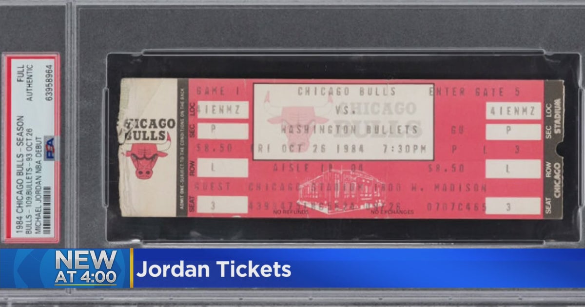 Northwestern Alum Auctions Michael Jordan Game Ticket For $468,000 ...