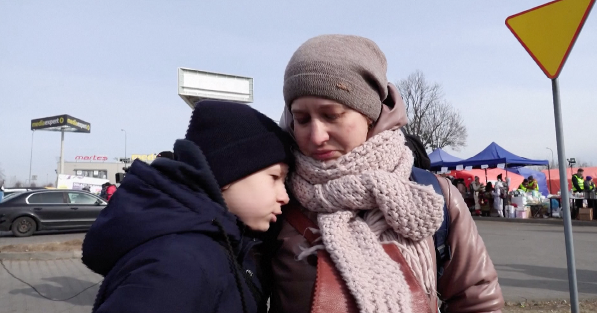 This Ukrainian woman and her son with autism fled Donbas when Russia ...