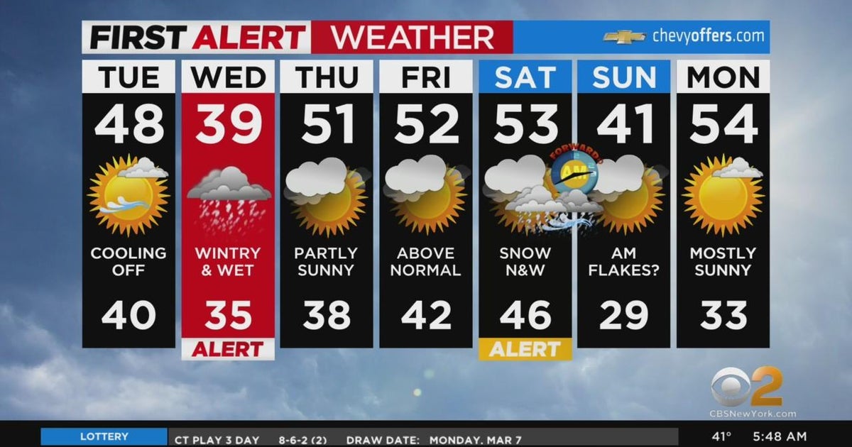 First Alert Weather: Transition Tuesday - CBS New York