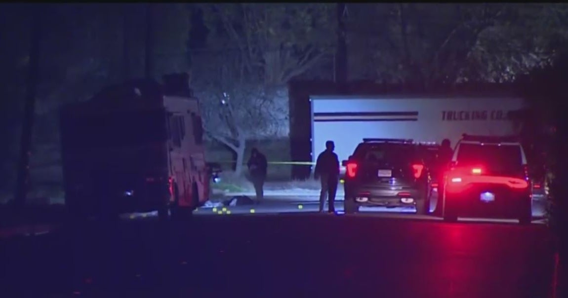 Two Men Shot, Killed In Pomona Street - CBS Los Angeles