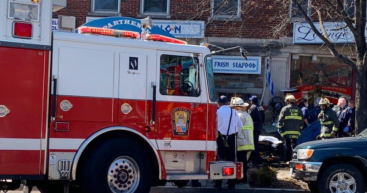 Car crashes into D.C. restaurant, killing 2 people and leaving 3 with ...